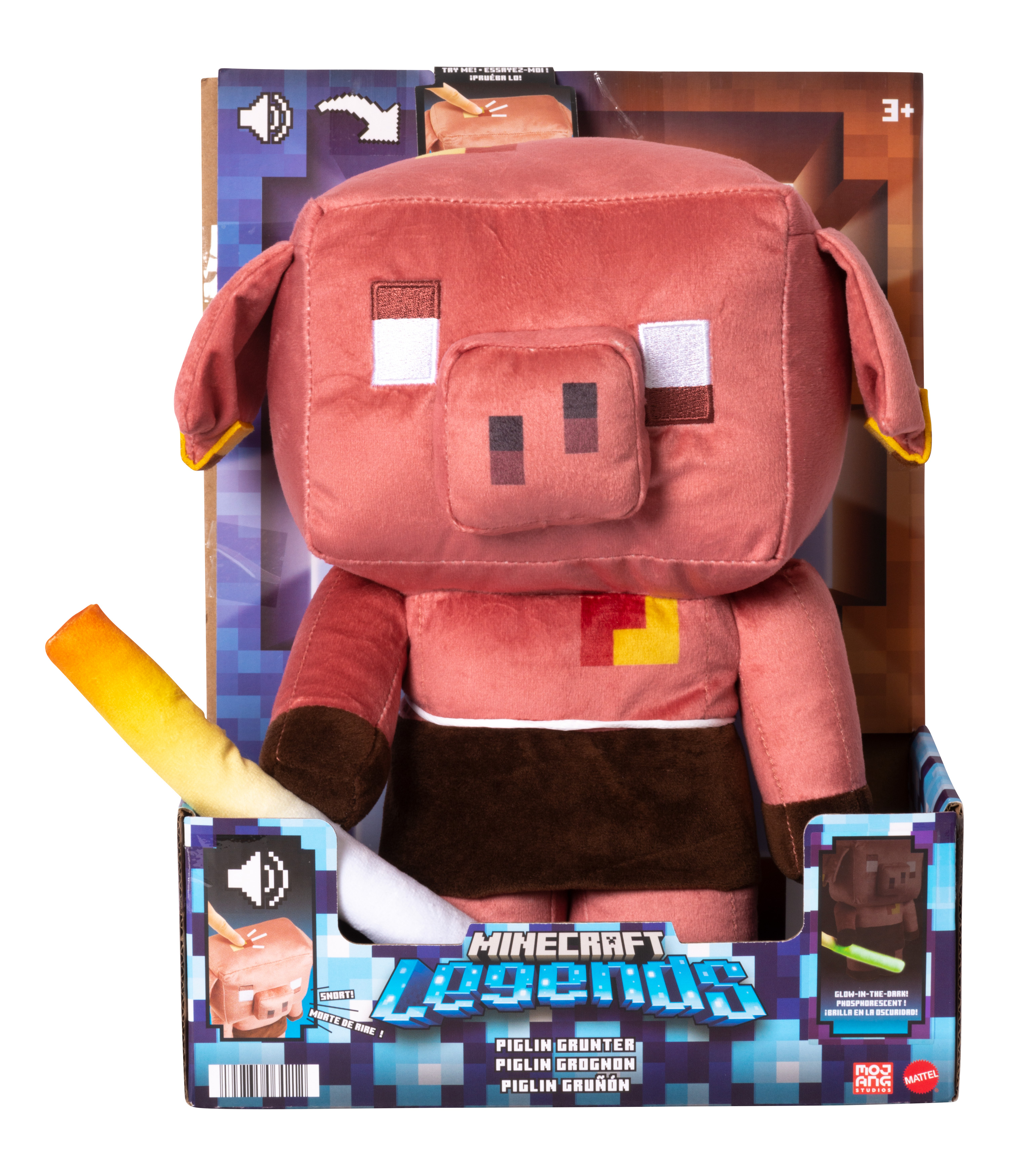 Minecraft - Piglin - Feature Plüsch 30 cm